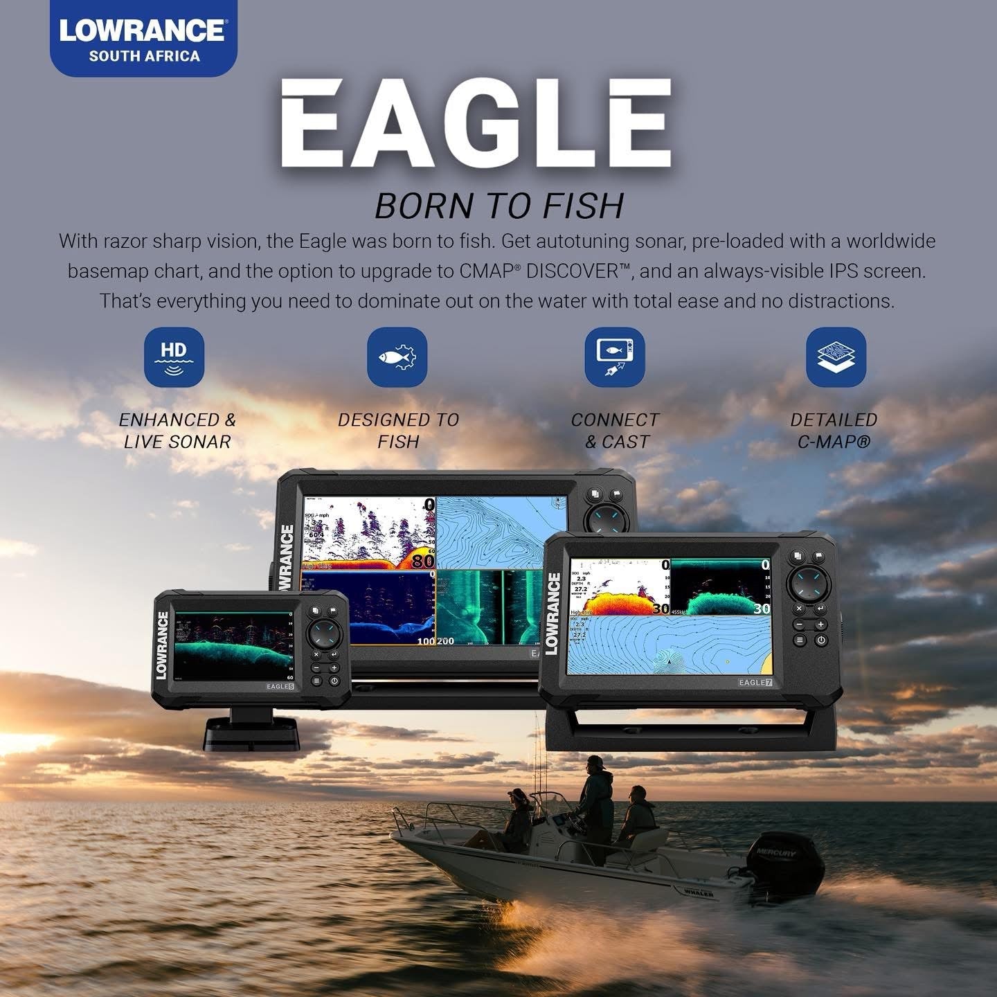 Lowrance Eagle Range Overview – Wild Coast Kayaks