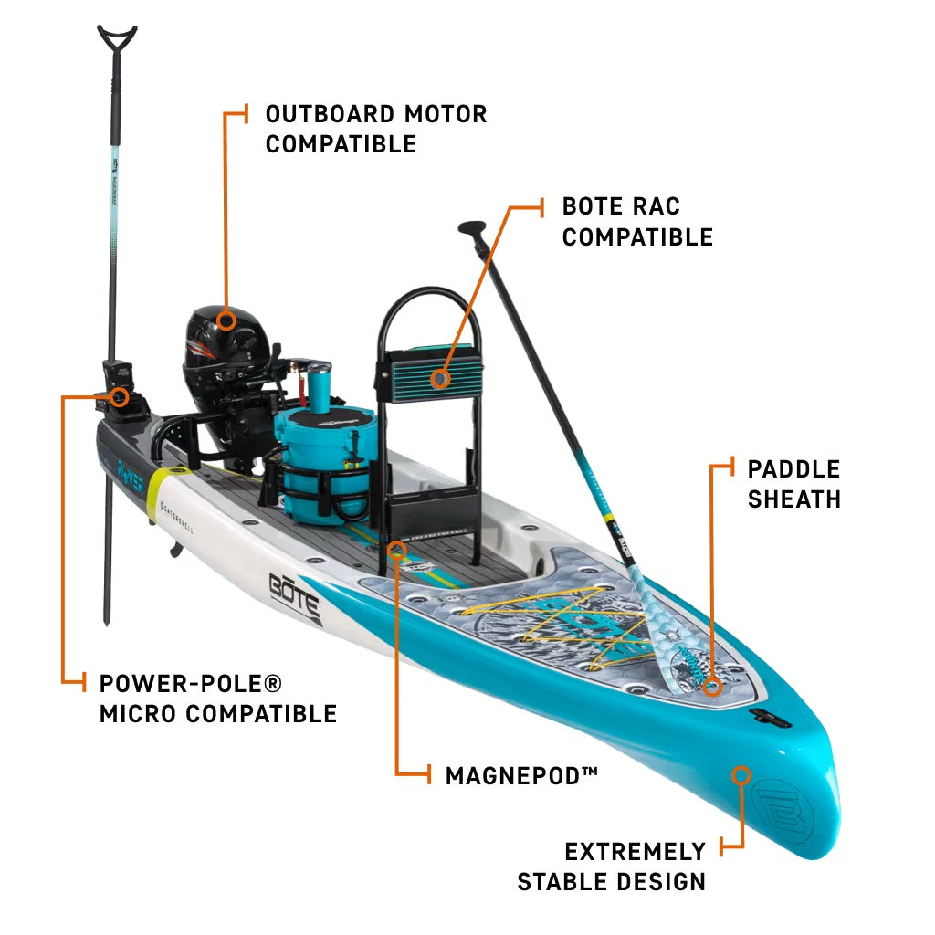 BOTE Rover 14′ Classic Cypress Micro Skiff – Wild Coast Kayaks