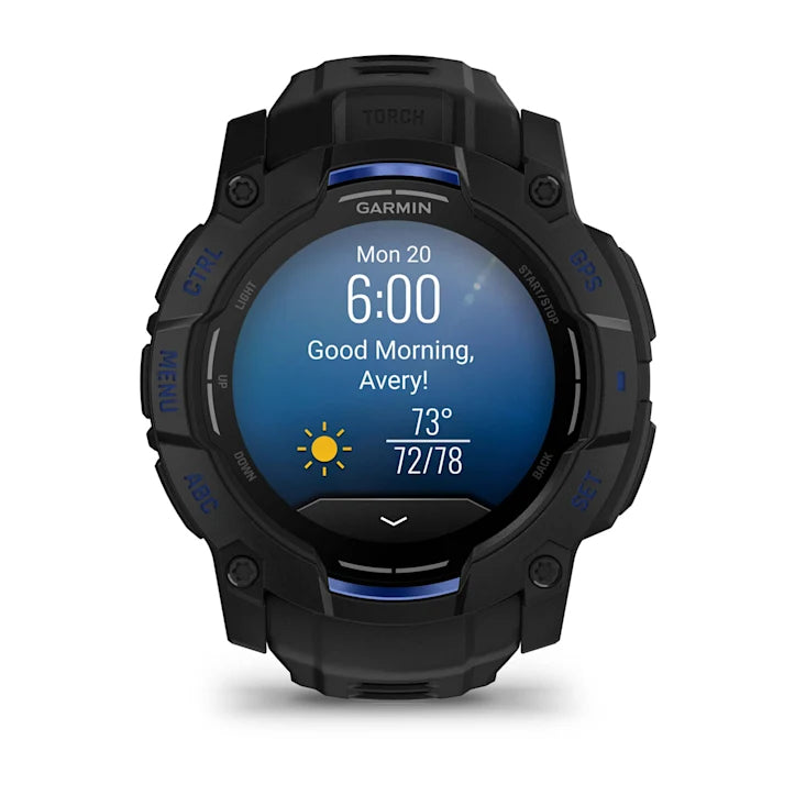 Garmin Instinct 3 Limited Edition Supernova – 50 mm AMOLED – Wild Coast ...